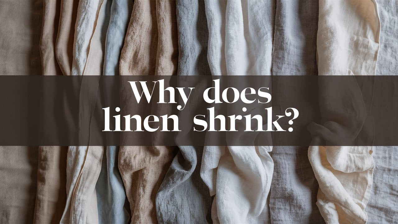 Does Linen Shrink? Explained | https://www.linoto.com