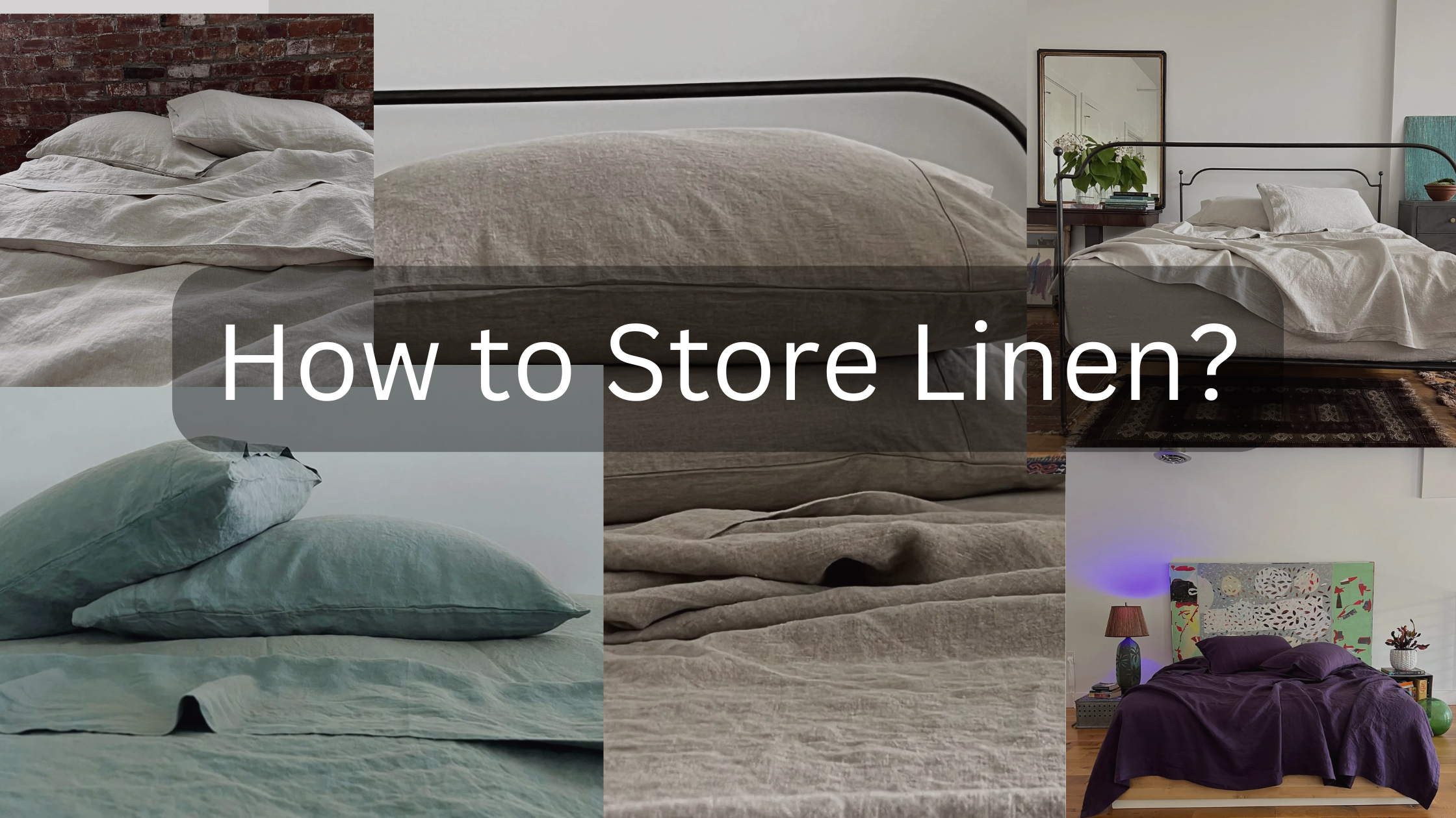 How to store linens? 2026 Guide | https://www.linoto.com